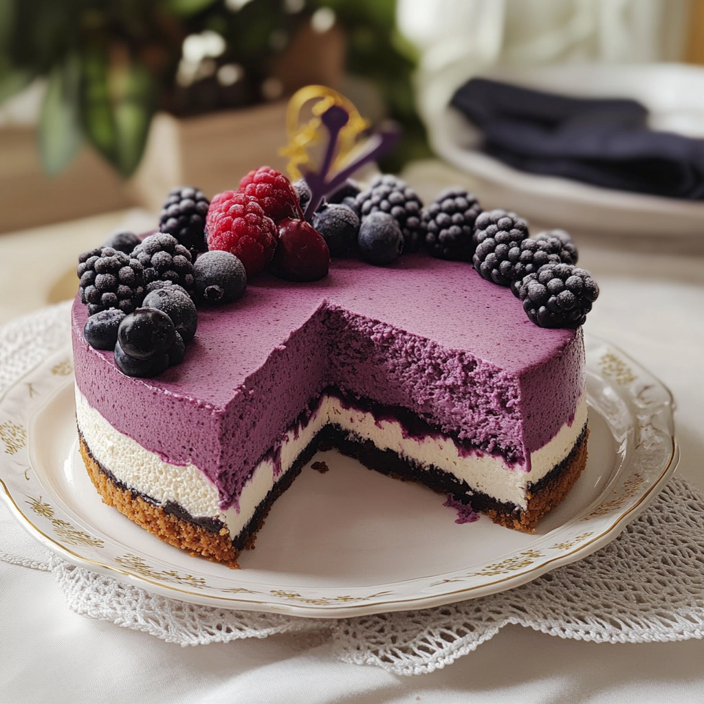 Amazing Blueberry Mousse Cake for a Delicious Celebration