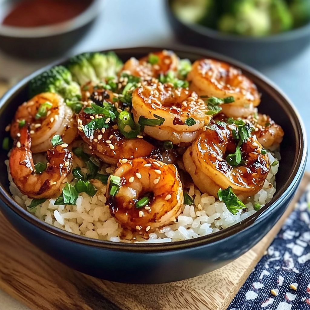 Incredible Honey Garlic Shrimp Bowls for an Amazing Feast