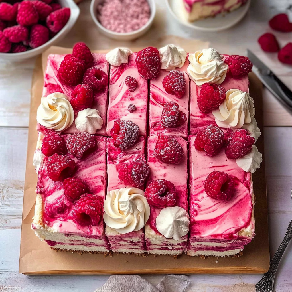 Amazing Valentine’s White Chocolate Raspberry Cake Delight